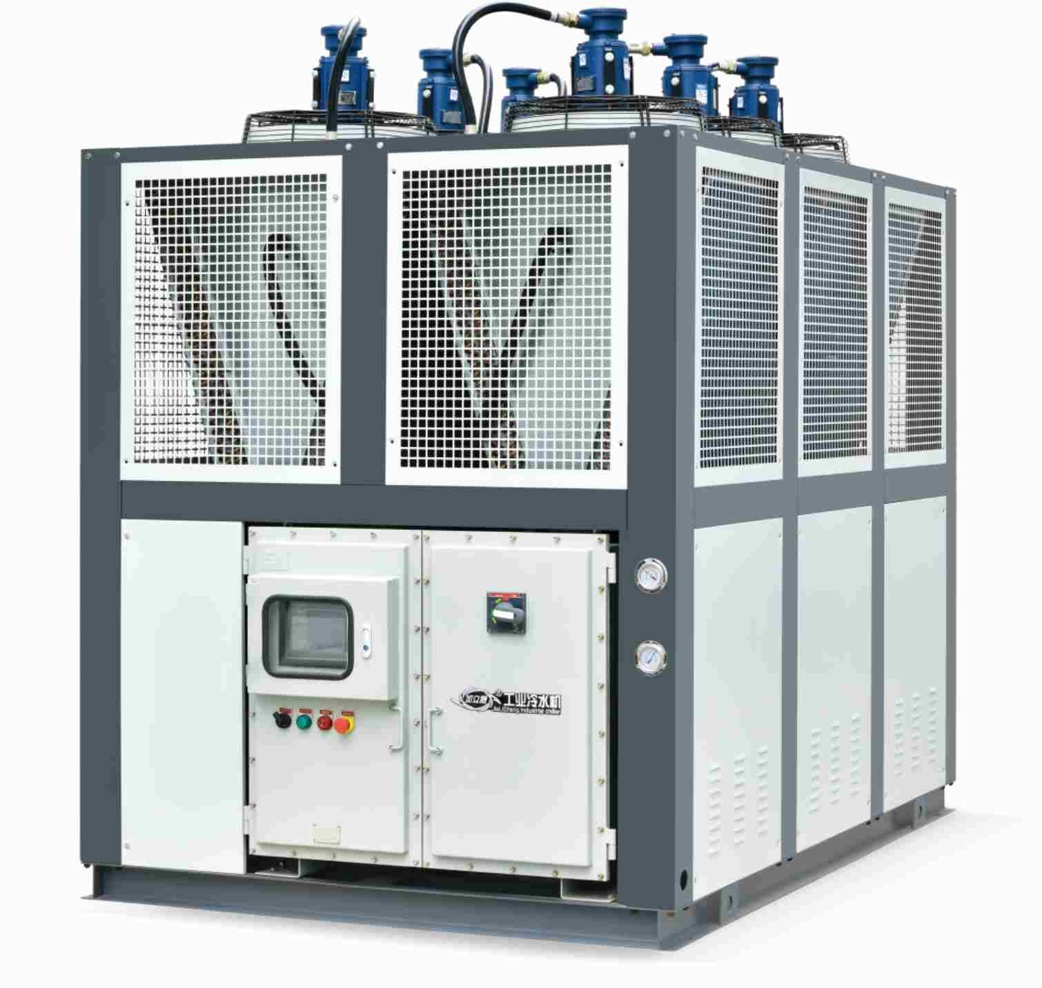JLSF-60AD Screw Air Cooled Chiller , Explosion Proof Chiller For ...