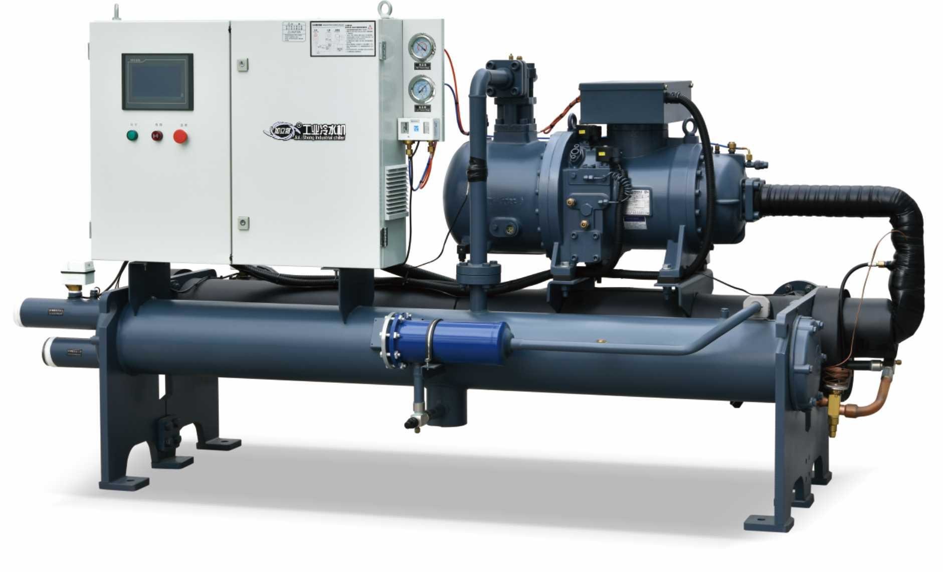 JLSW-50D Industrial Water Cooled Screw Compressor Chiller Overload ...