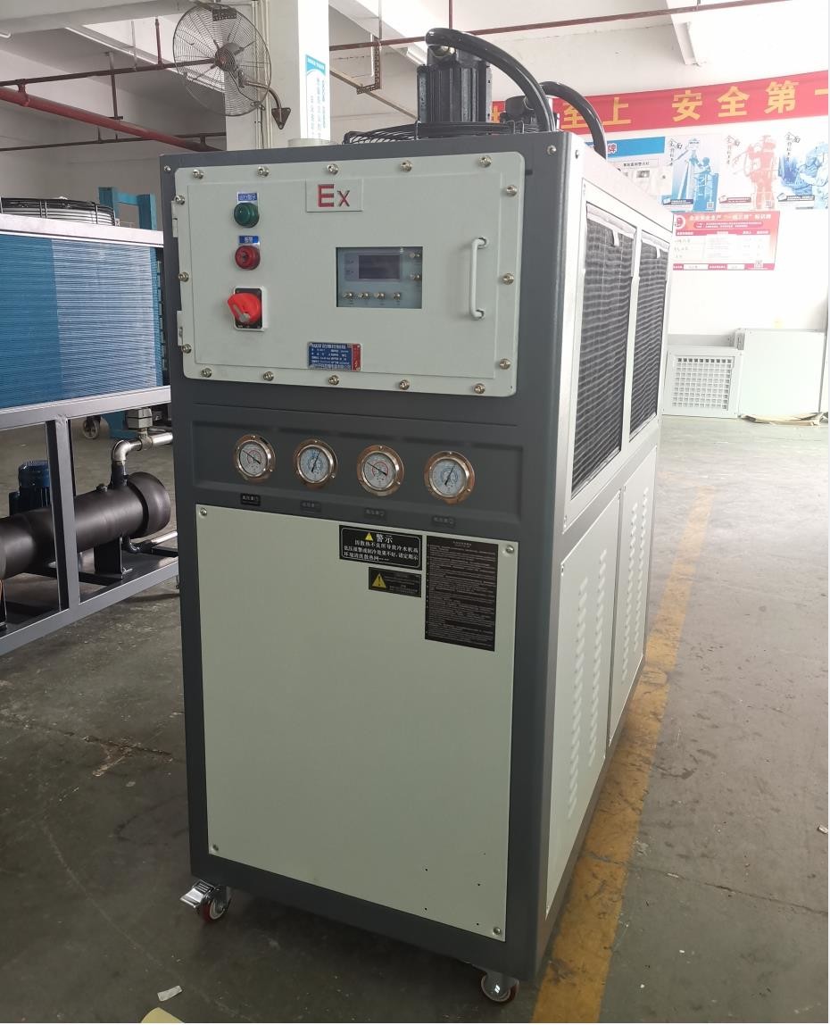 JLSF-10AD PLC Explosion Proof Water Chiller For Oil Processing Gas ...